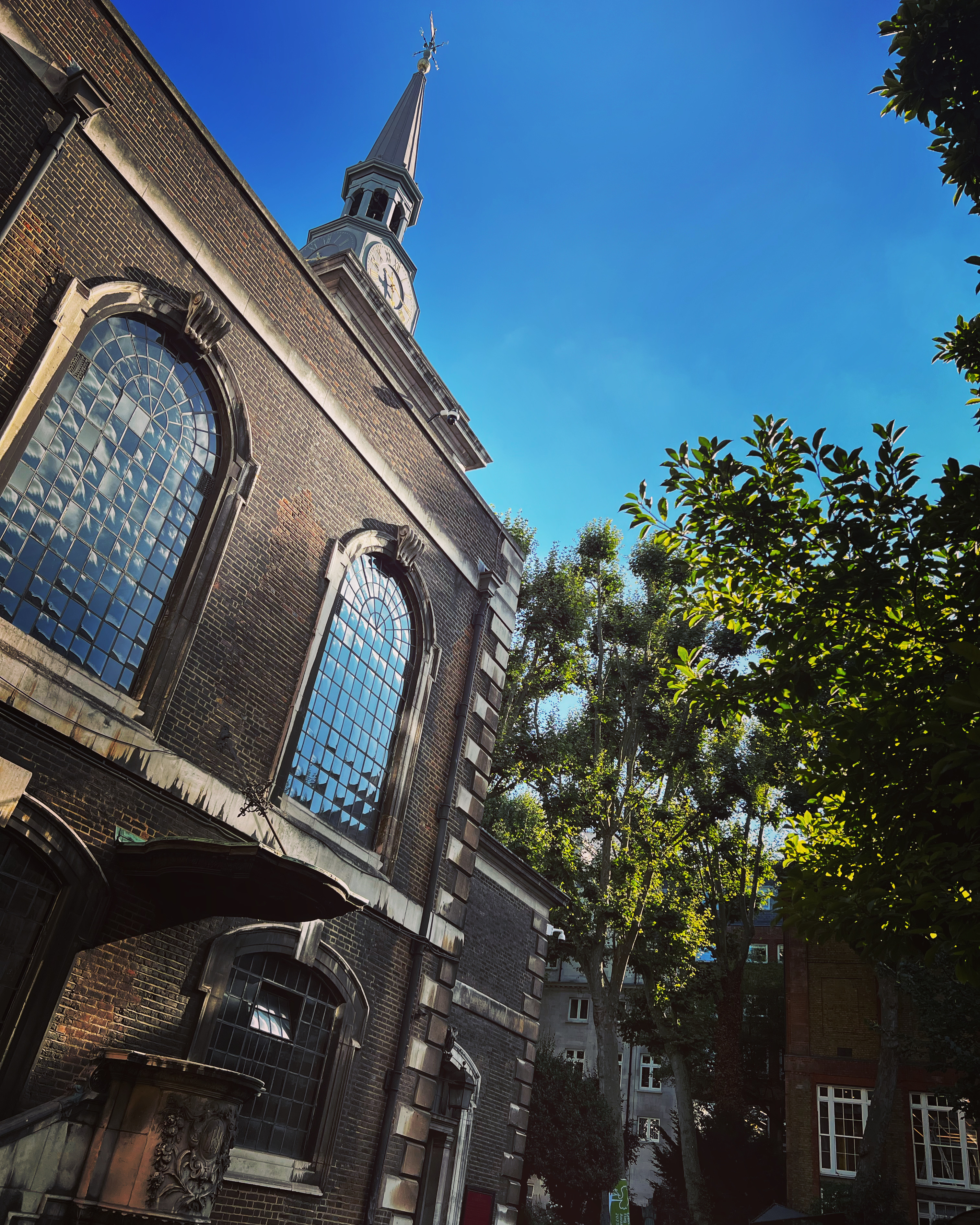 Stephen Fry Takes a Pew with Lucy Winkett at St James's Church ...